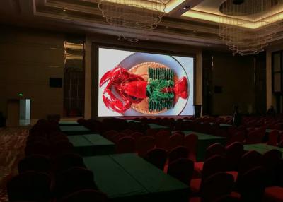 China Full Color P3 SMD Indoor LED Displays Signs / RGB Curtain LED Screen For TV Show for sale
