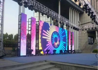China MBI5024 ROHS CE Rental LED Displays , outdoor waterproof led screen 250mm×250mm for sale