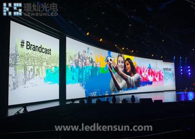 China P2.5 64x64dots Resolution SMD LED Display Rental IP43 High Effect CE High definition for sale