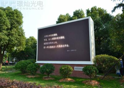 China Wall Mounted P10 Outdoor Led Display Screen Epstar Big Chip Fast Assemble for sale