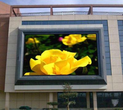 China JC P10 SMD HD Full Color Outdoor Led Display Screen For Building Advertising for sale