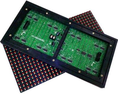 China P10 Single Color Or double Color Led Display Module Advertising Pixel Pitch 10mm for sale
