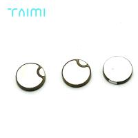 China 10*2mm Flanged Piezoelectric Ceramic Disc Energy Exchange Piezoelectric Ceramic Plate for sale