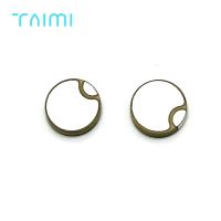 China 14 - 22mm Piezoelectric Ceramic Disc 900KHZ For Flowmeter / Heat Meter for sale