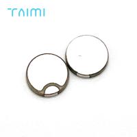 China 14 - 22mm Piezoelectric Ceramic Disc 900KHZ For Flowmeter / Heat Meter for sale
