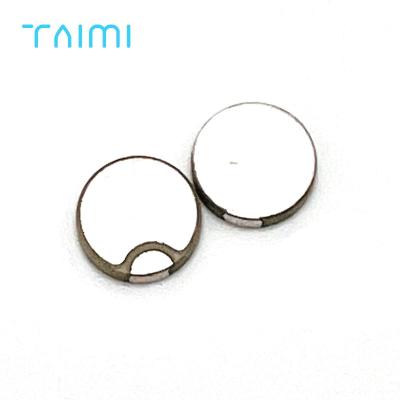 China 14 - 22mm Piezoelectric Ceramic Disc 900KHZ For Flowmeter / Heat Meter for sale