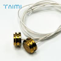 China Copper High Temperature Ultrasonic Flow Transducer 1MHZ Water Meter Flow Sensor for sale