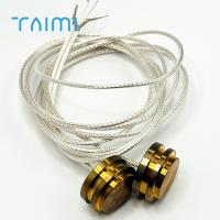 China Copper High Temperature Ultrasonic Flow Transducer 1MHZ Water Meter Flow Sensor for sale