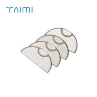 China 25mm Diameter 3MHz Frequency Half Moon Shaped Piezoelectric Disk Piezo Ceramic Disc for Heartbeat Monitoring for sale