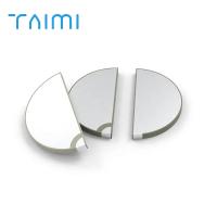 China 25mm 2.5mhz Half Moon Piezoelectric Ceramic Disc for Heartbeat Baby Monitor Equipment for sale