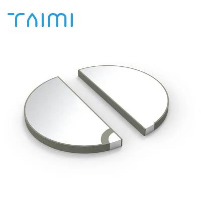 China 25mm 2.5mhz Half Moon Piezoelectric Ceramic Disc for Heartbeat Baby Monitor Equipment for sale
