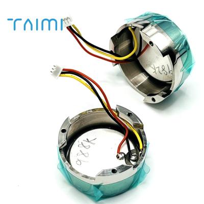 China Insulated Steel Head Piezoelectric Ceramic Disc 28mm 2mhz Mirror Polished for sale