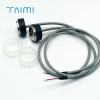 China Ultrasonic Liquid Flow Detector Stainless Steel 1mhz Water Flow Sensor for sale