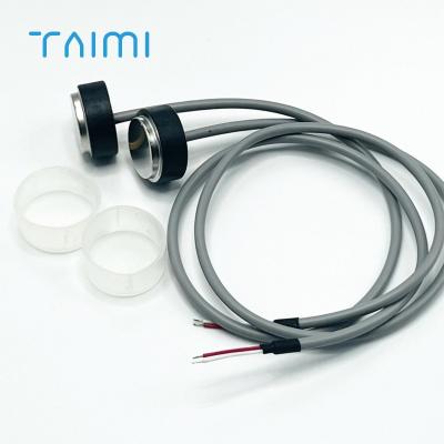 China Ultrasonic Liquid Flow Detector Stainless Steel 1mhz Water Flow Sensor for sale