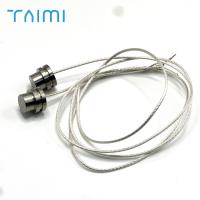 China 1MHZ Frequency 12mm Size Ultrasonic Flow Transducer with 130℃ High Temperature Resistance and All Stainless Steel Material for sale