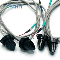 China TM-P23X angled transducers ultrasonic flow sensor 1Mhz 45° angle water meter sensor for sale