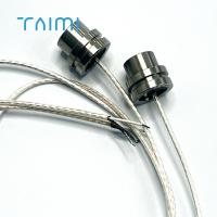 China Stainless Steel 316 1MHz Ultrasonic Flow Sensor with 130℃ High Temperature Resistance for Ultrasonic Flow Transducer for sale
