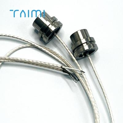 China Stainless Steel 316 1MHz Ultrasonic Flow Sensor with 130℃ High Temperature Resistance for Ultrasonic Flow Transducer for sale