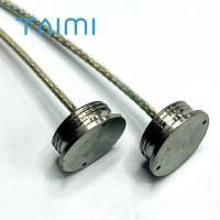 China 1MHz High Temperature Resistance Ultrasonic Flow Sensor with Stainless Steel AISI316 for Water Flow Measurement for sale