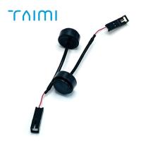 China Water metering application Ultrasonic Transducer 1Mhz Flow sensor+custom made connector for sale