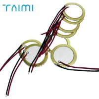 China Electrical Characteristics of 30mm Piezo Element with Ultra-thick Copper Sheet for Custom-made Electronic Alarm Buzzer for sale