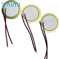 China Electrical Characteristics of 30mm Piezo Element with Ultra-thick Copper Sheet for Custom-made Electronic Alarm Buzzer for sale