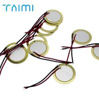 China Electrical Characteristics of 30mm Piezo Element with Ultra-thick Copper Sheet for Custom-made Electronic Alarm Buzzer for sale