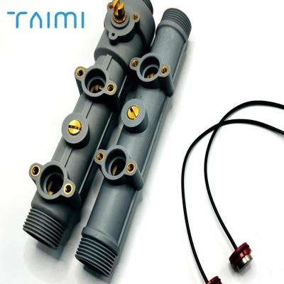 China Non-invasive Battery Powered Ultrasonic Flow Transducer with Wide Measurement Range for Industrial Pipelines for sale
