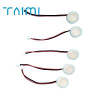 China 1.7MHz 24V DC 350ML/H Ultrasonic Atomizing Transducer Microporous Piezo Electric Disc for Humidifiers for sale