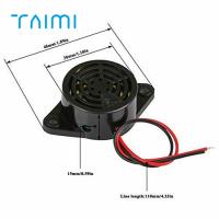 China 95dB High Decibel Continuous Electronic Buzzer Alarm DC12V DC24V for sale