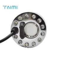 China 220V Ultrasonic Atomizing Transducer with 900ml per hour Humidification and Stainless Steel Construction for sale