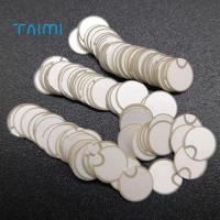 China Ultrasonic Transducer Crystal Disc PZT Piezoelectric Ceramic Components for sale