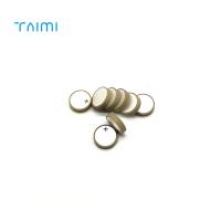 China 1MHz PZT-8 PZT-4 Piezoelectric Ceramic Disc For Ultrasound for sale