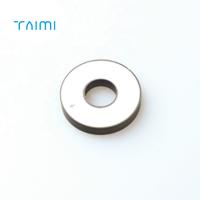 China 1MHz PZT-8 PZT-4 Piezoelectric Ceramic Disc For Ultrasound for sale