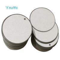 China 10mm 3kHz Ultrasonic Piezoelectric Piezo Ceramic Disc for sale