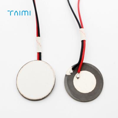 China RoHS CE Certified 1.7MHz 24V DC Piezo Ceramic Disc for Ultrasonic Atomizing Transducer for sale