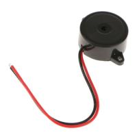 China 80dB DC12V 2 Wire Industrial Electronic Piezoelectric Alarm Buzzer for sale