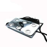 China 2000ml/H 180W Stainless Steel Mist Maker Fogger With Led Lights Ut Transducer for sale