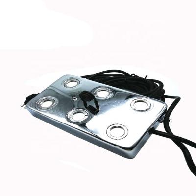 China 2000ml/H 180W Stainless Steel Mist Maker Fogger With Led Lights Ut Transducer for sale