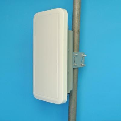 China AMEISON WIFI Dual band 2.4GHZ 5GHZ 2×2 MIMO panel antenna 15/18dBi Directional with Enclosure for sale