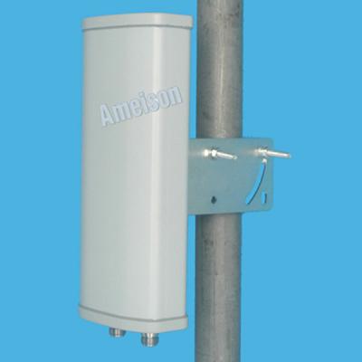 China 3300-3800MHz 2x15dBi Directional Panel Antenna 802·16 wireless antenna wimax antenna for sale