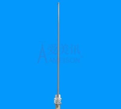 China AMEISON manufacturer 2.4G High Gain Omnidirectional Fiberglass Antenna 15dbi wifi wlan outdoor waterproof for sale
