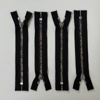 China Retro Texture Corn Shaped Metal Zipper #5 Glossy Three Dimensional Zipper for sale