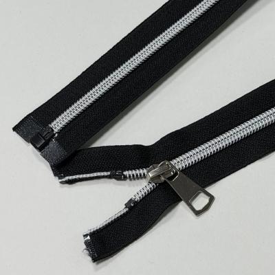 China Rust Proof #5 Vacuum Plated Nylon Zip Eco Friendly Corrosion Fade Resistant for sale