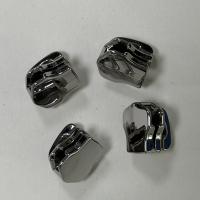 China Bright Nickel Metal Zipper Slider #5 Non Lock Pin Lock Rugged Sturdy for Bags Denim for sale
