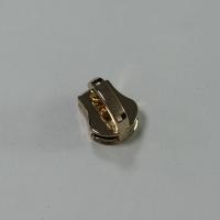 China Round Edge Anti Scratch #8 Metal Zipper Slider Non Lock Pin Lock Heavy Duty for sale
