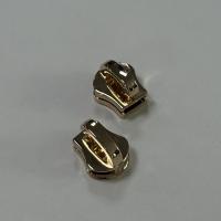 China Round Edge Anti Scratch #8 Metal Zipper Slider Non Lock Pin Lock Heavy Duty for sale