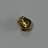 China Bright Luster #5 Metal Zipper Slider Non Lock Fade Resistant Zipperhead Replacement for sale