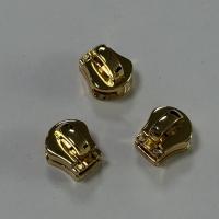China Bright Luster #5 Metal Zipper Slider Non Lock Fade Resistant Zipperhead Replacement for sale