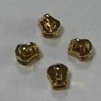 China Bright Luster #5 Metal Zipper Slider Non Lock Fade Resistant Zipperhead Replacement for sale
